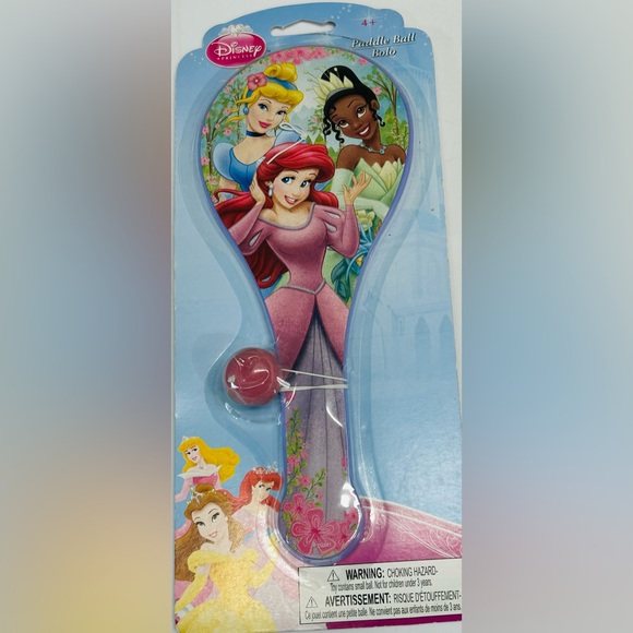 Disney | Toys | Disney Princess Paddle Ball Hand Held Toy Ariel ...
